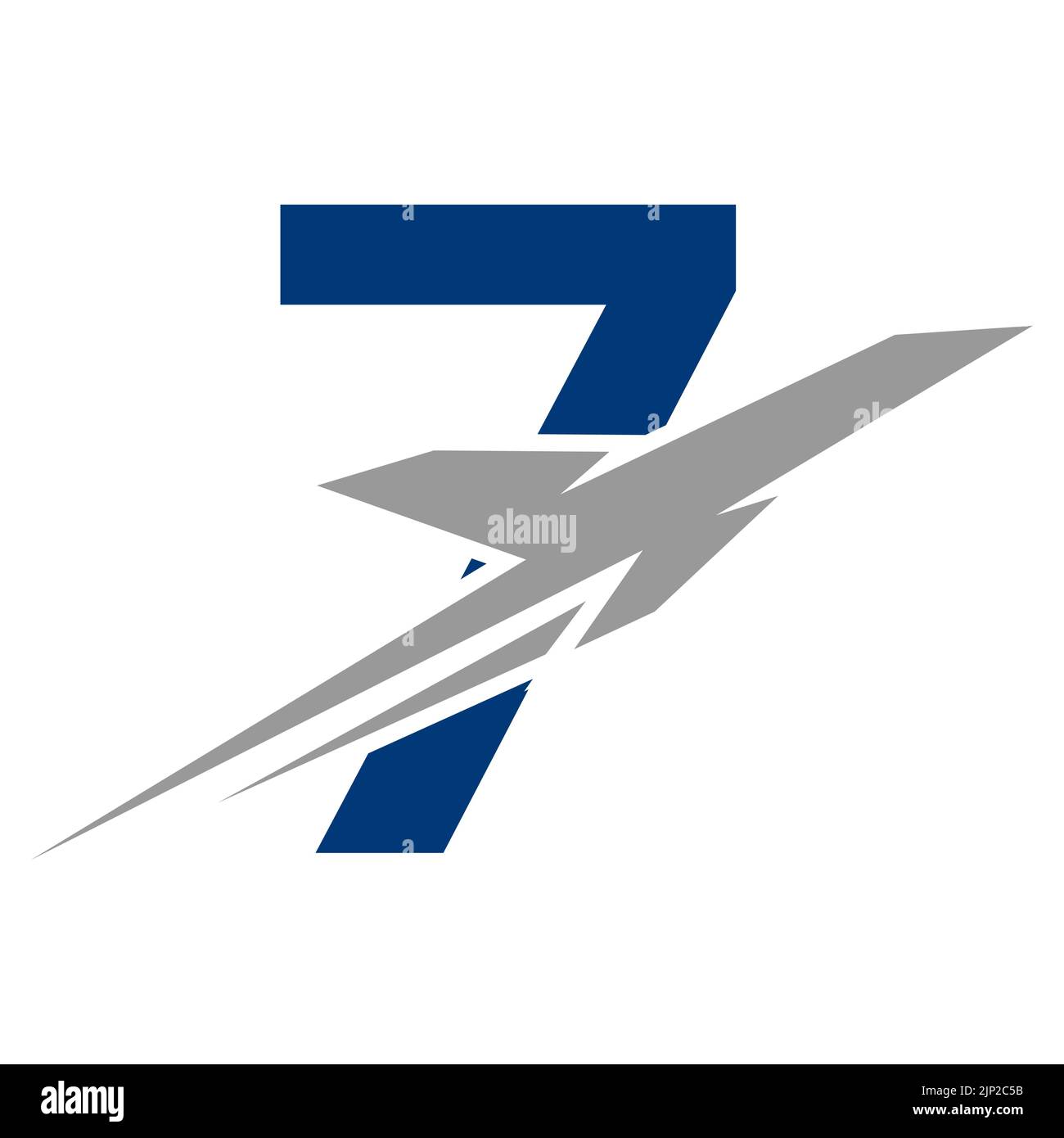 Tropical Travel Logo On Letter 7 Concept. Modern 7 Initial Travel logo ...