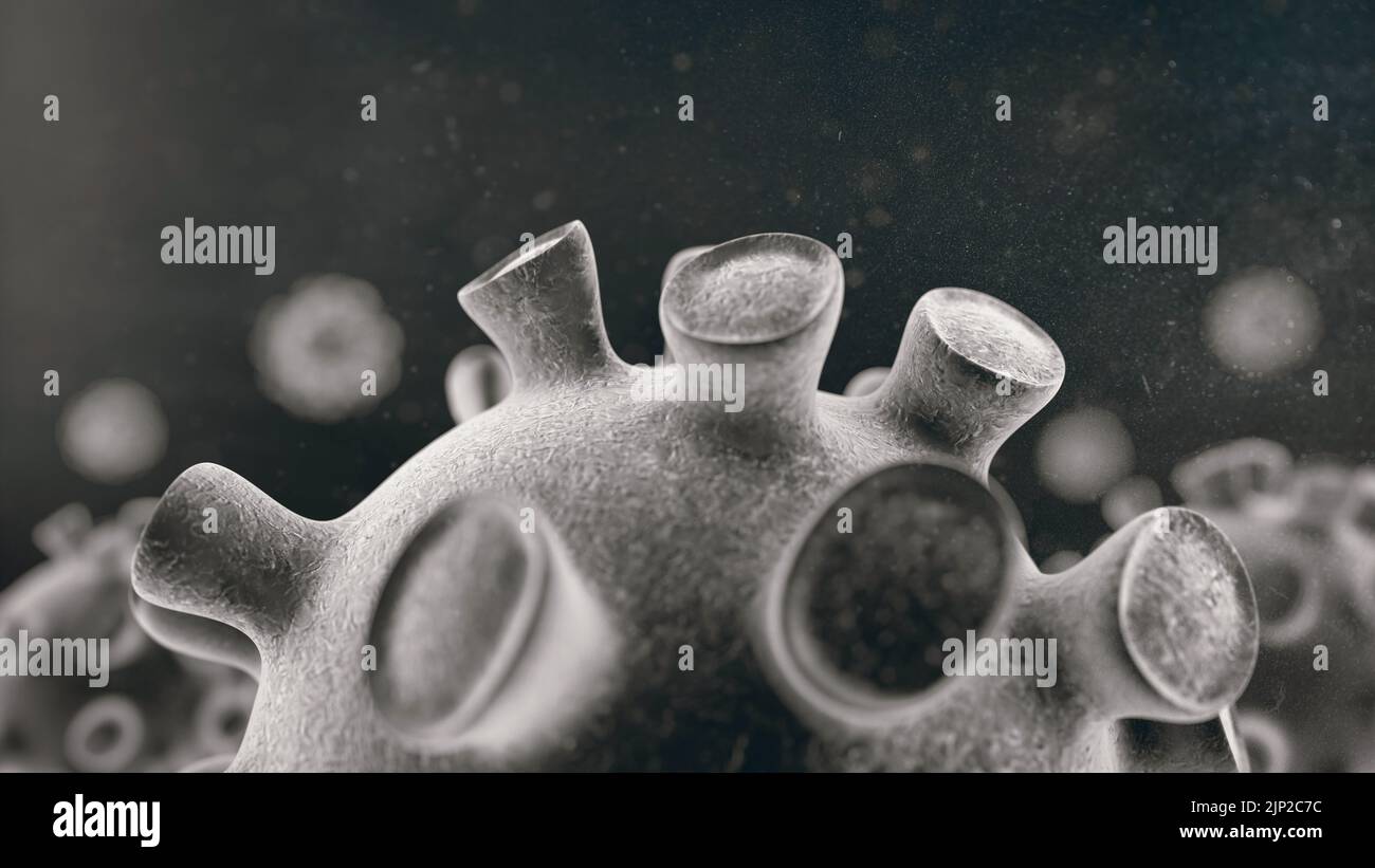 virus, magnification, corona virus, magnified Stock Photo - Alamy