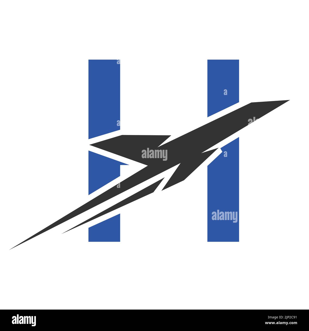 Tropical Travel Logo On Letter H Concept. Modern H Initial Travel logo ...