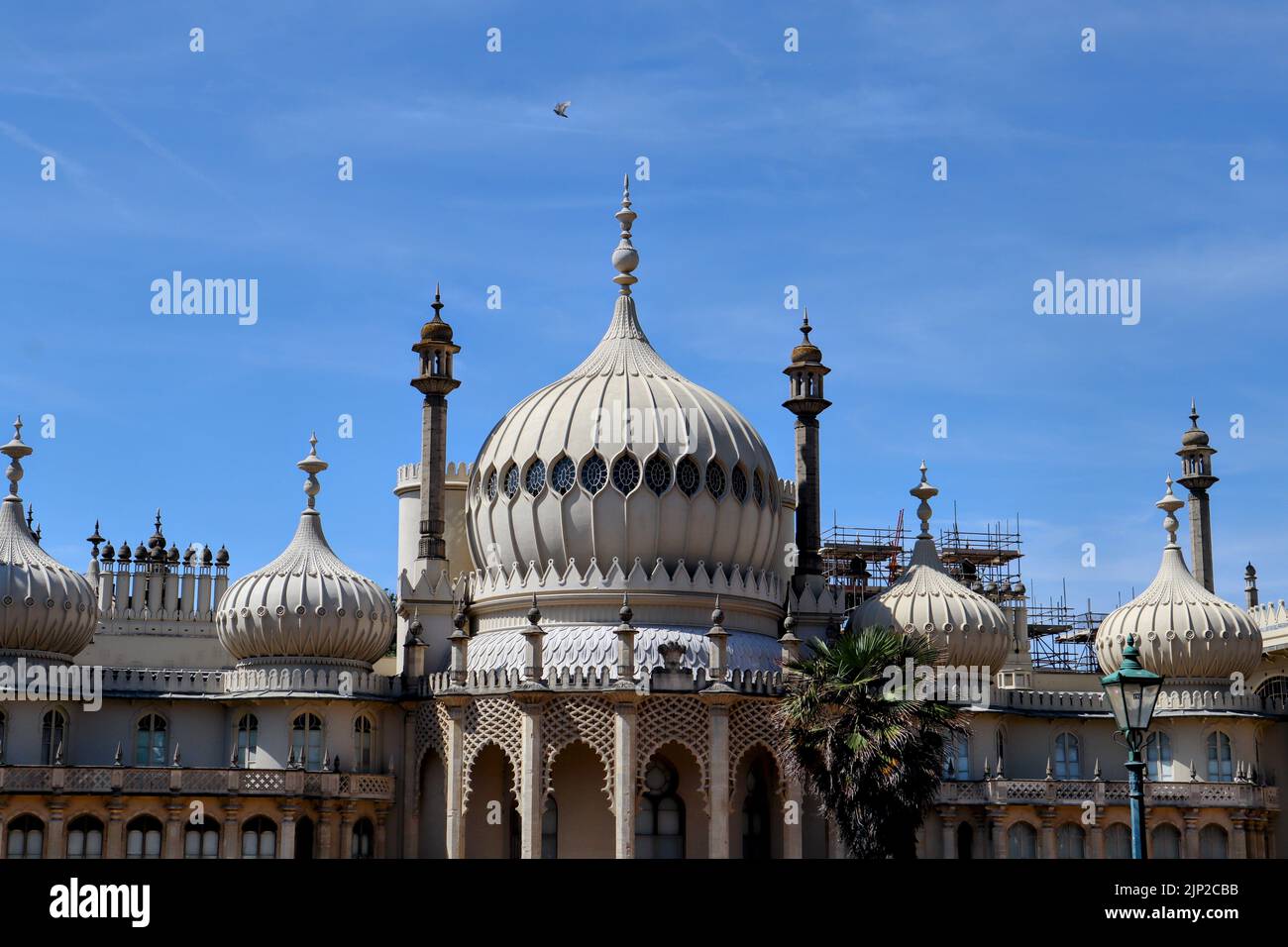 The Brighton Palace with blue sky background Stock Photo - Alamy
