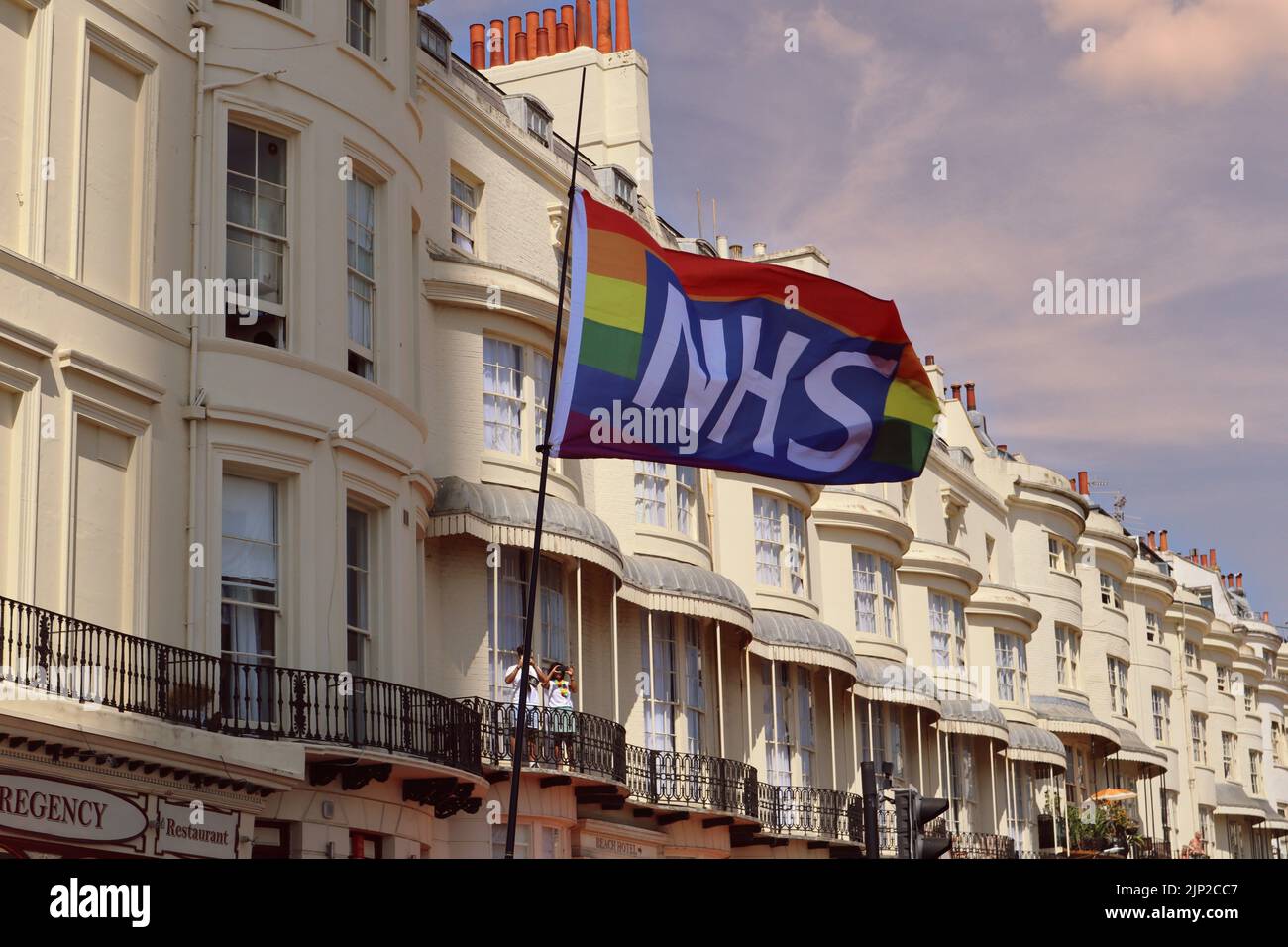 Nhs pride flag hi-res stock photography and images - Alamy
