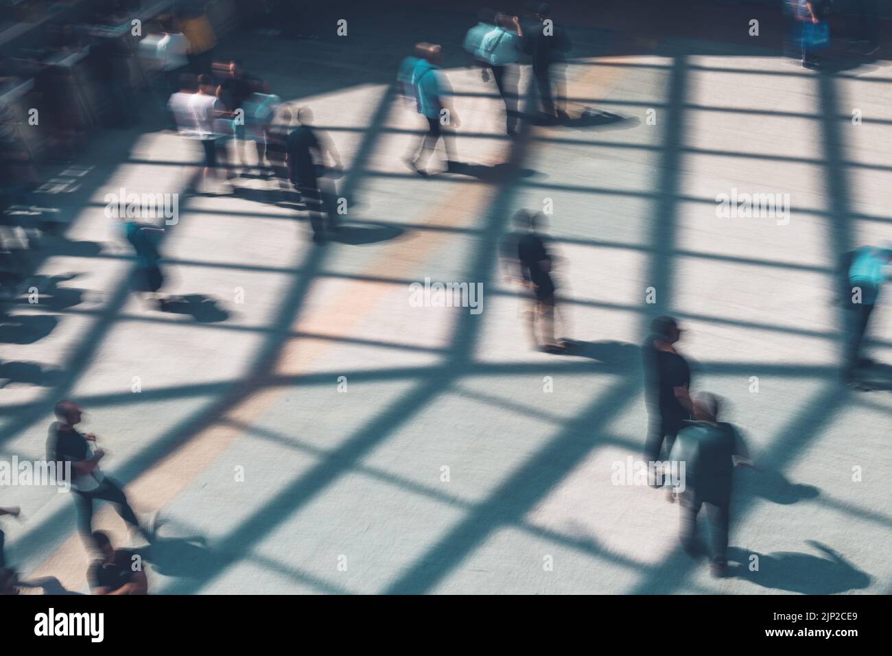 High angle and crowd of people hi-res stock photography and images - Alamy