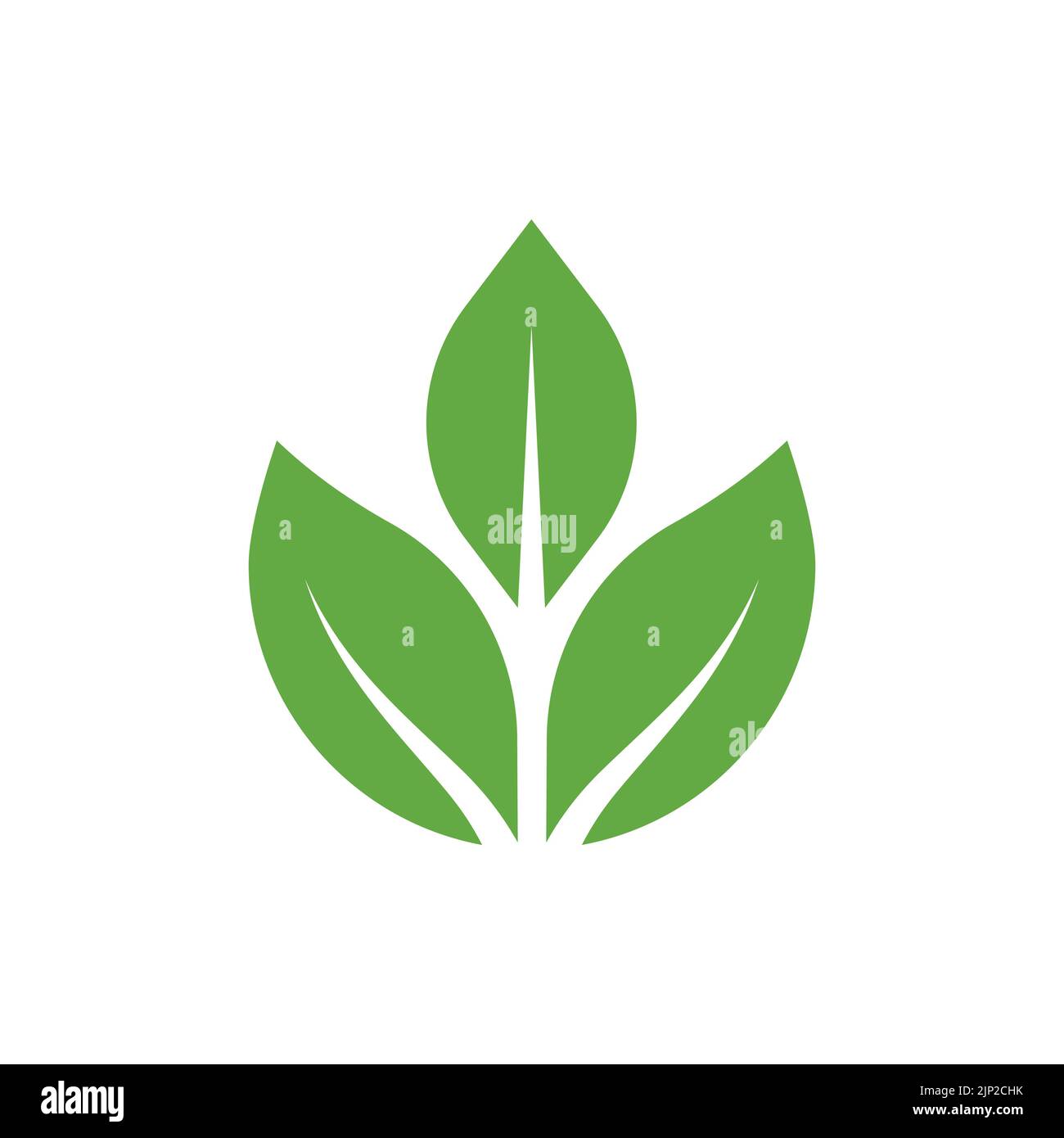 Green leaf ecology nature element vector icon, Leaf Icon, green leaf ...