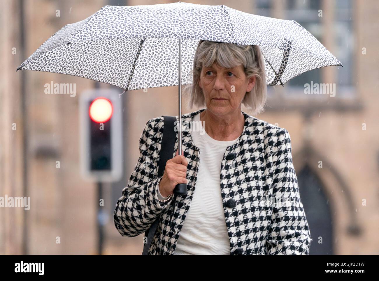 Jane Midgley, mother of victim Simon Midgley, arrives for the fatal ...