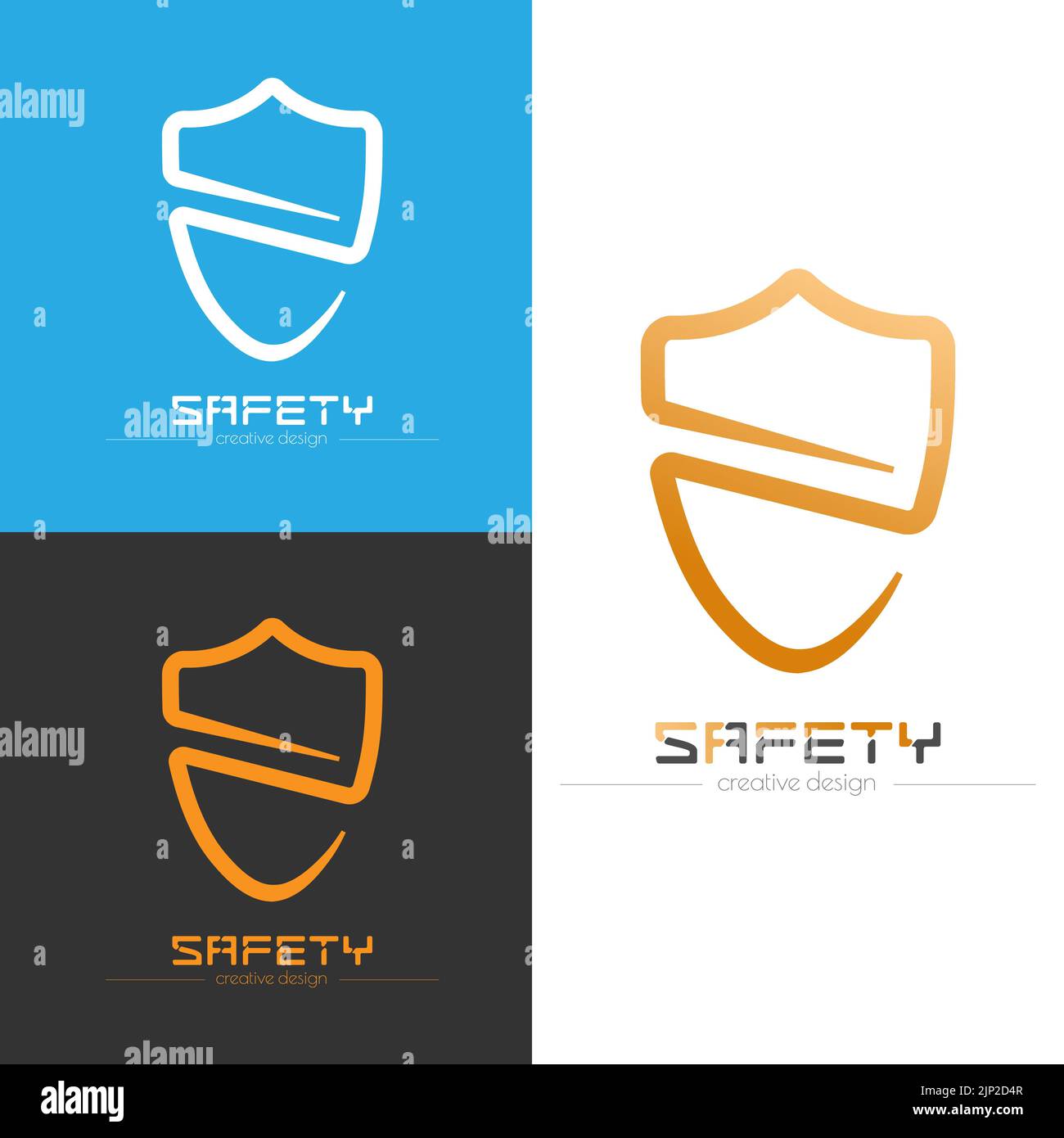 Safety. A design element for a logo, brand, sticker or label. Icon ...