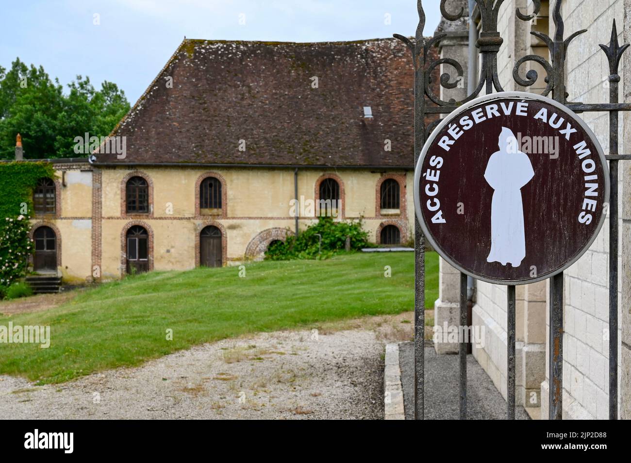 The abbey Abbaye de la Trappe is regarded as the cell of the Trappiste ...