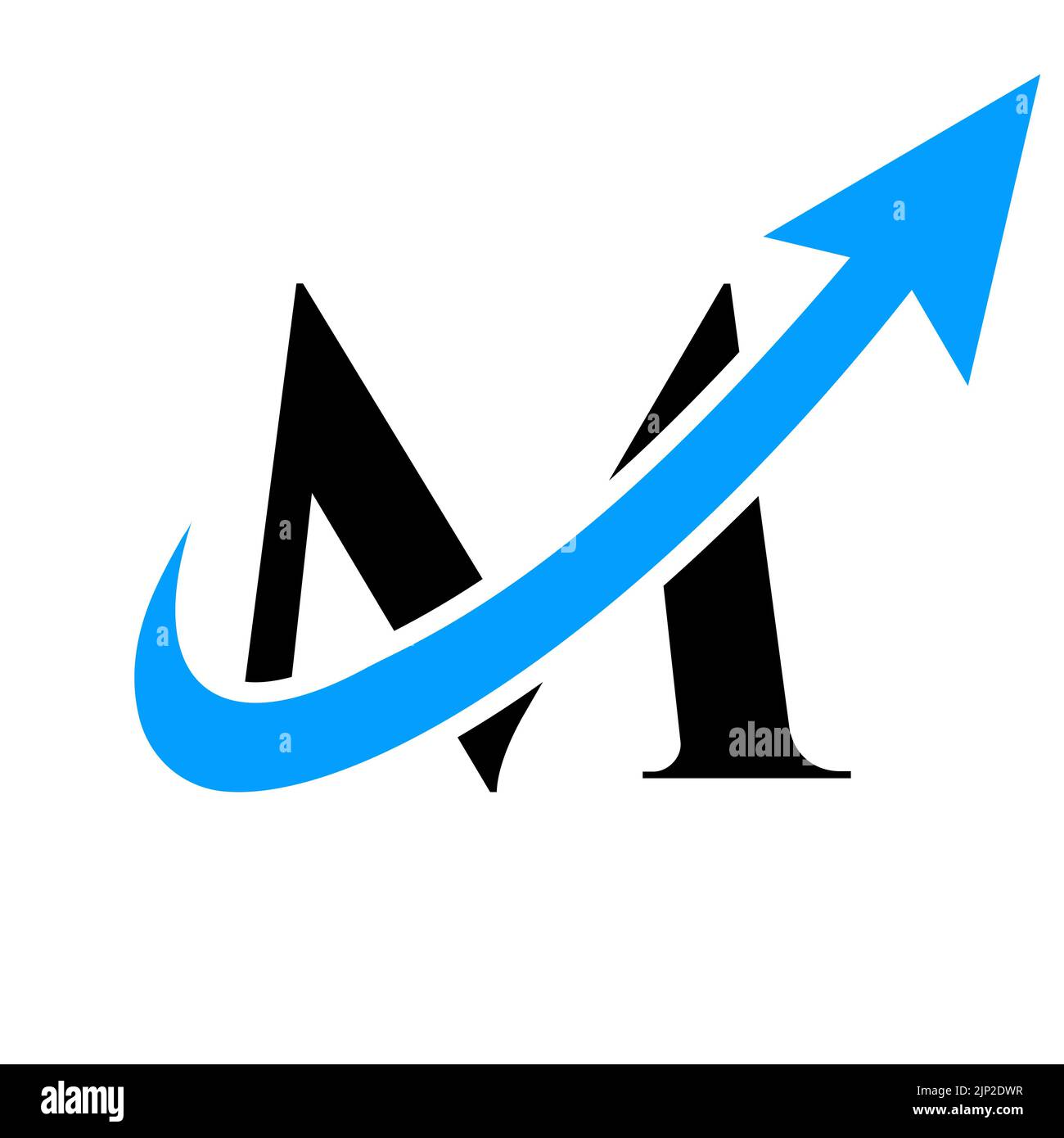 Letter M Financial Logo. Marketing And Financial Business Logo. M ...