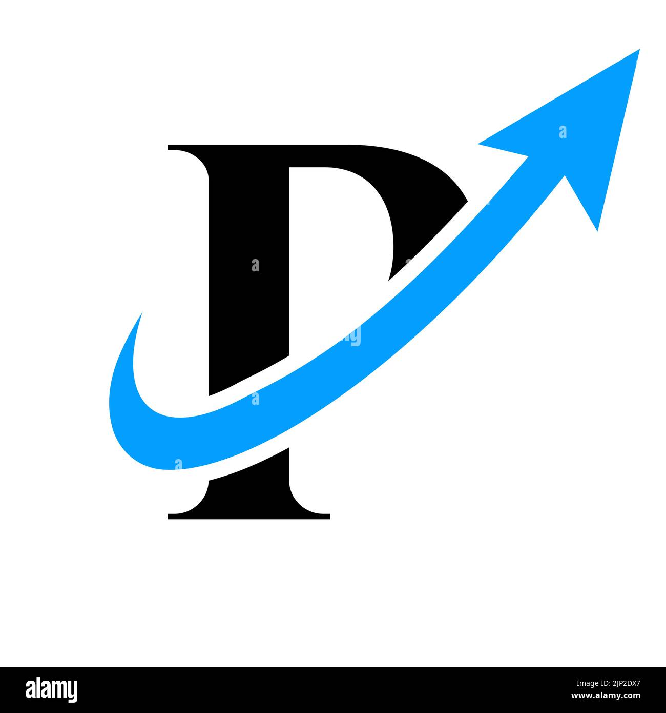 Letter P Financial Logo. Marketing And Financial Business Logo. P ...