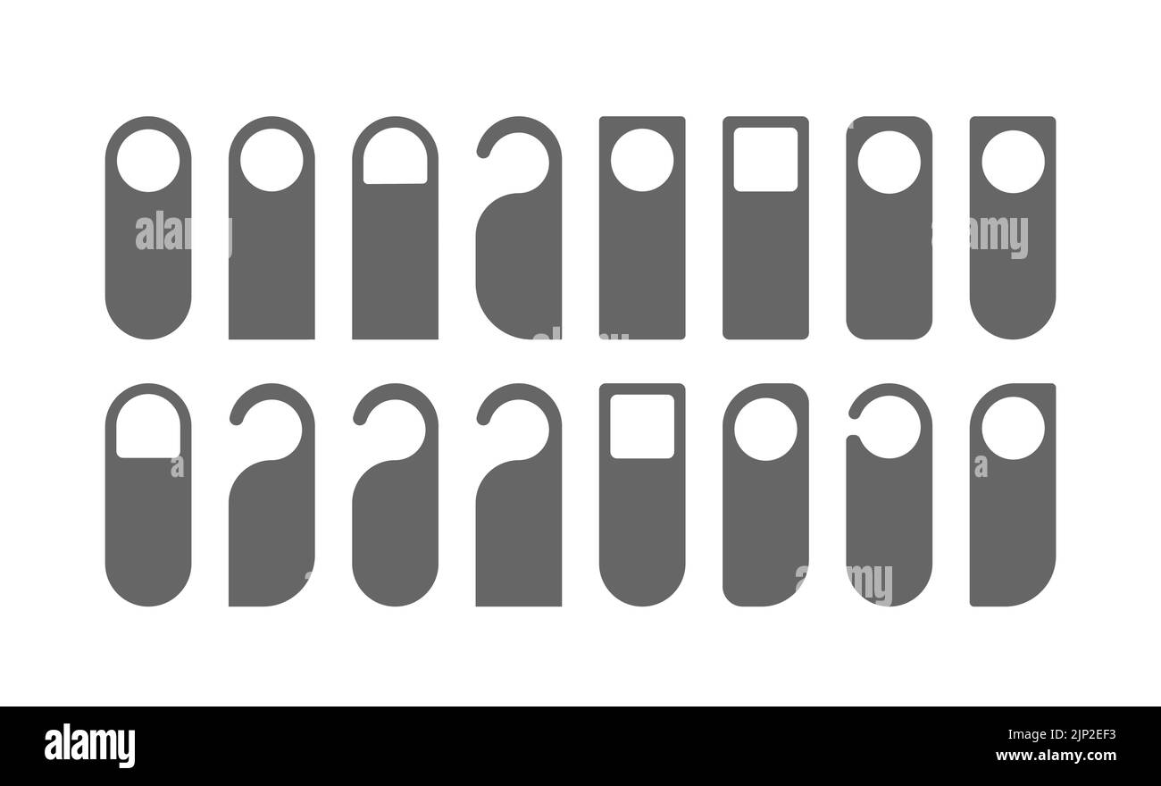 Cleaning hotel door sign Stock Vector Images - Alamy