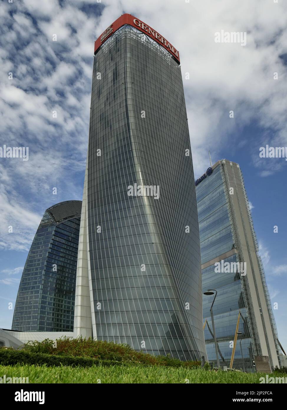 -Photo in new area "City Life" complex in 3 Torri Milan place, Hadid ...