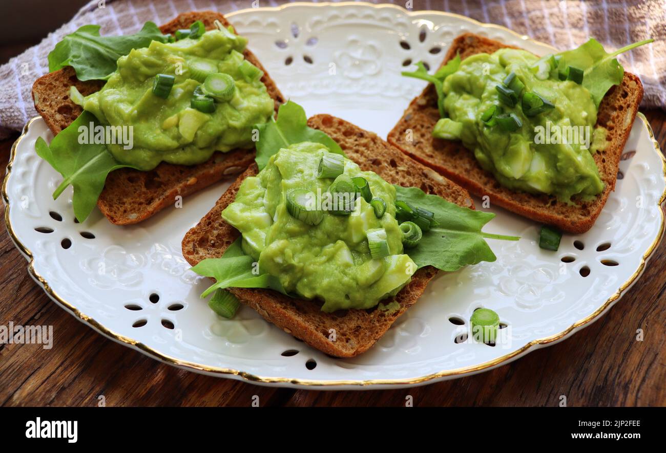avocado, snack, avocado bread, avocados, snacks Stock Photo - Alamy