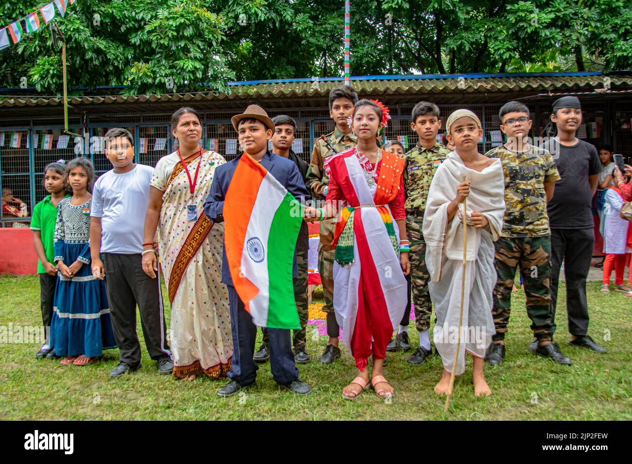 Kolkata, West Bengal, India. 15th Aug, 2022. Independence Day is a day ...