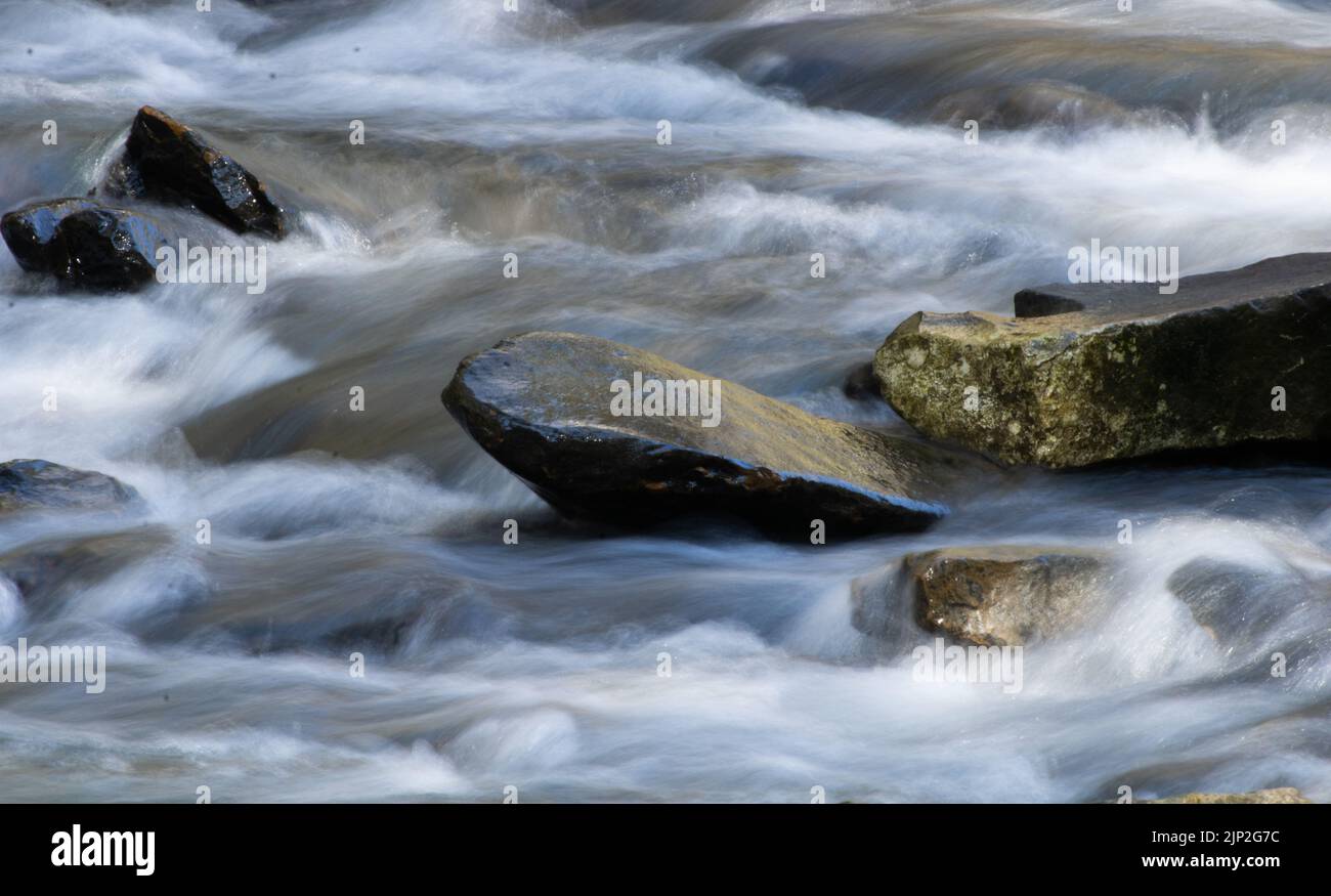 A mountain stream in Southeastern Tennessee Stock Photo - Alamy