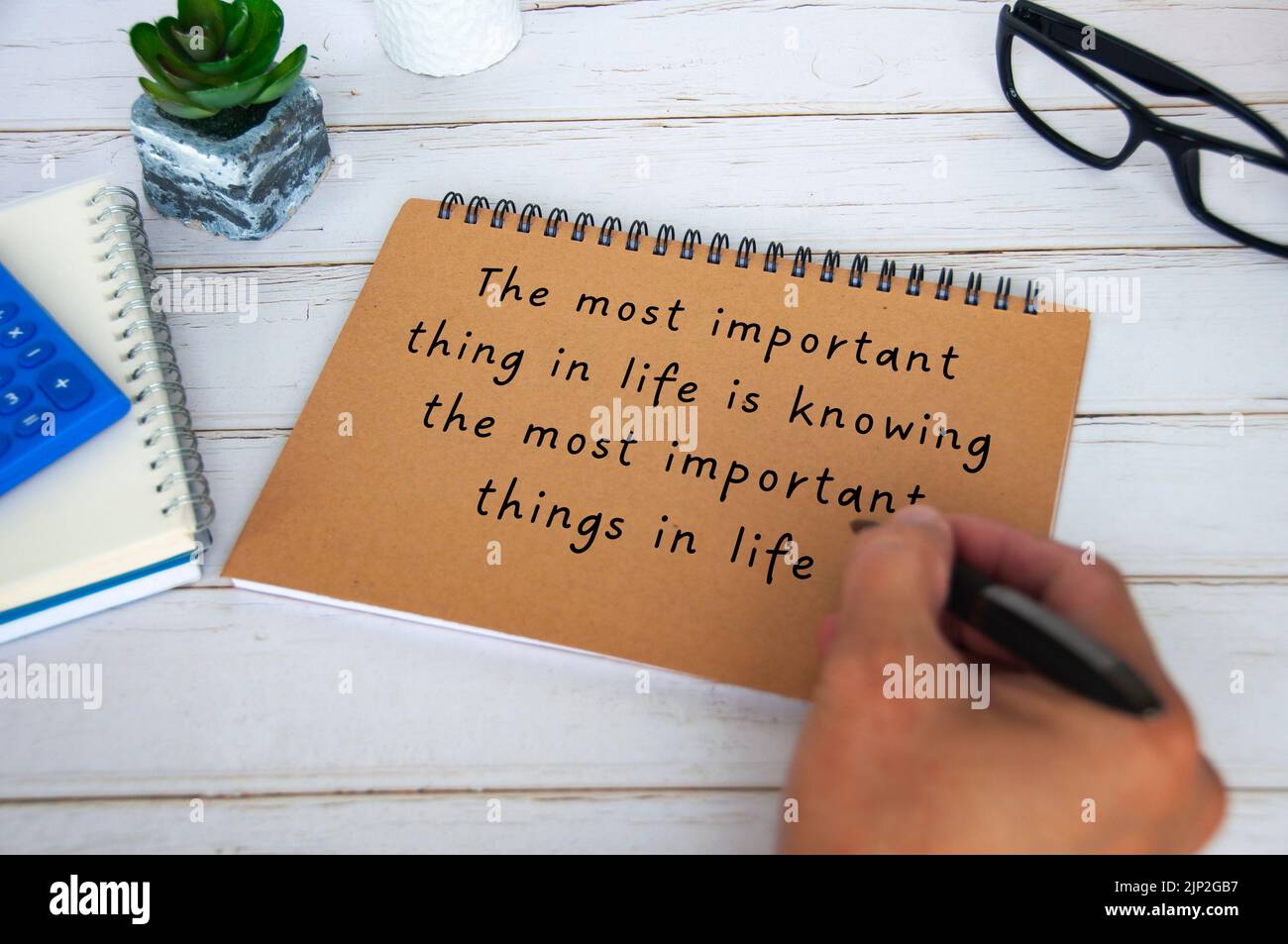 Motivational and inspirational quote about the most important thing in ...