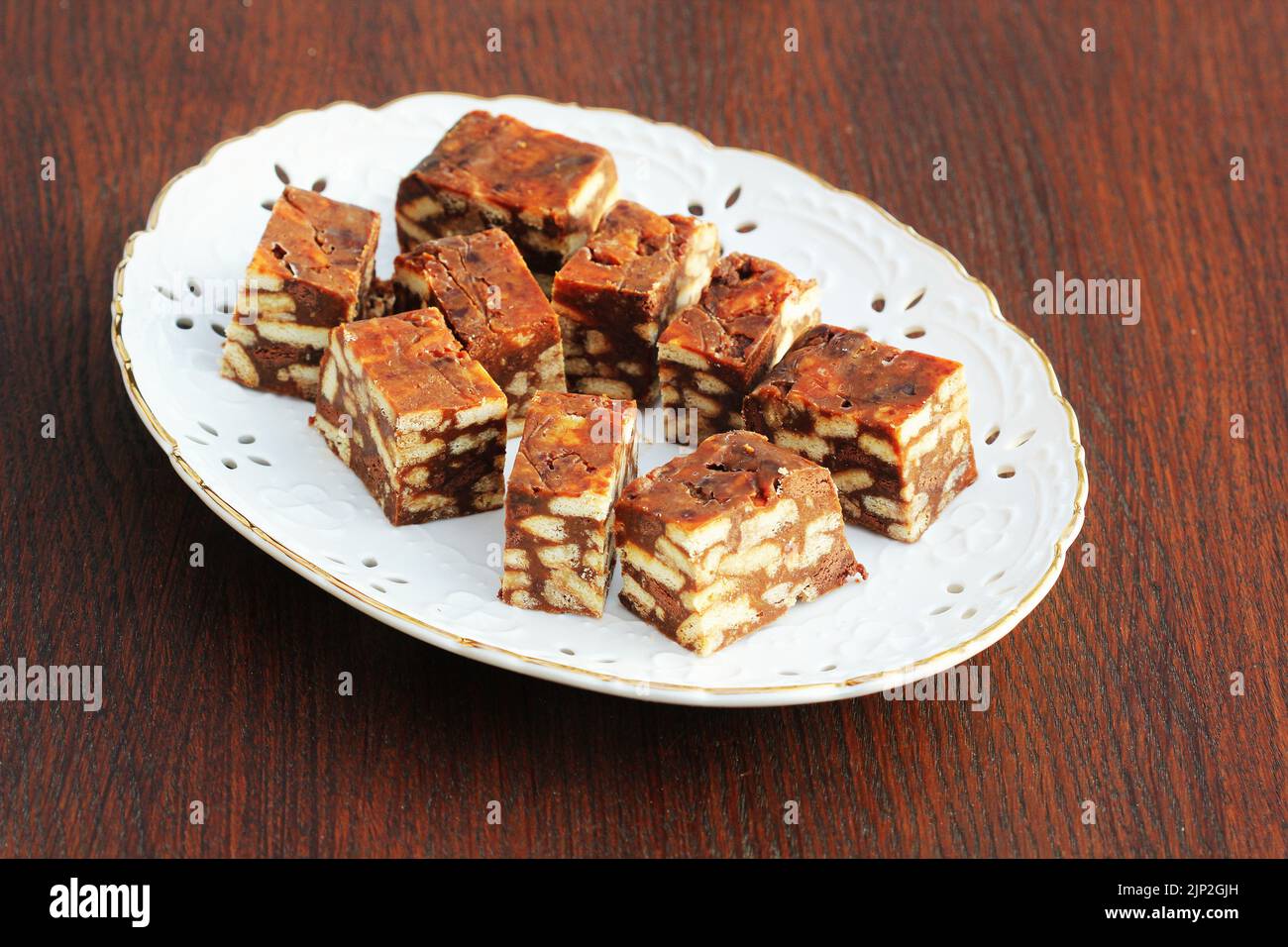 Mosaic cake hi-res stock photography and images - Alamy