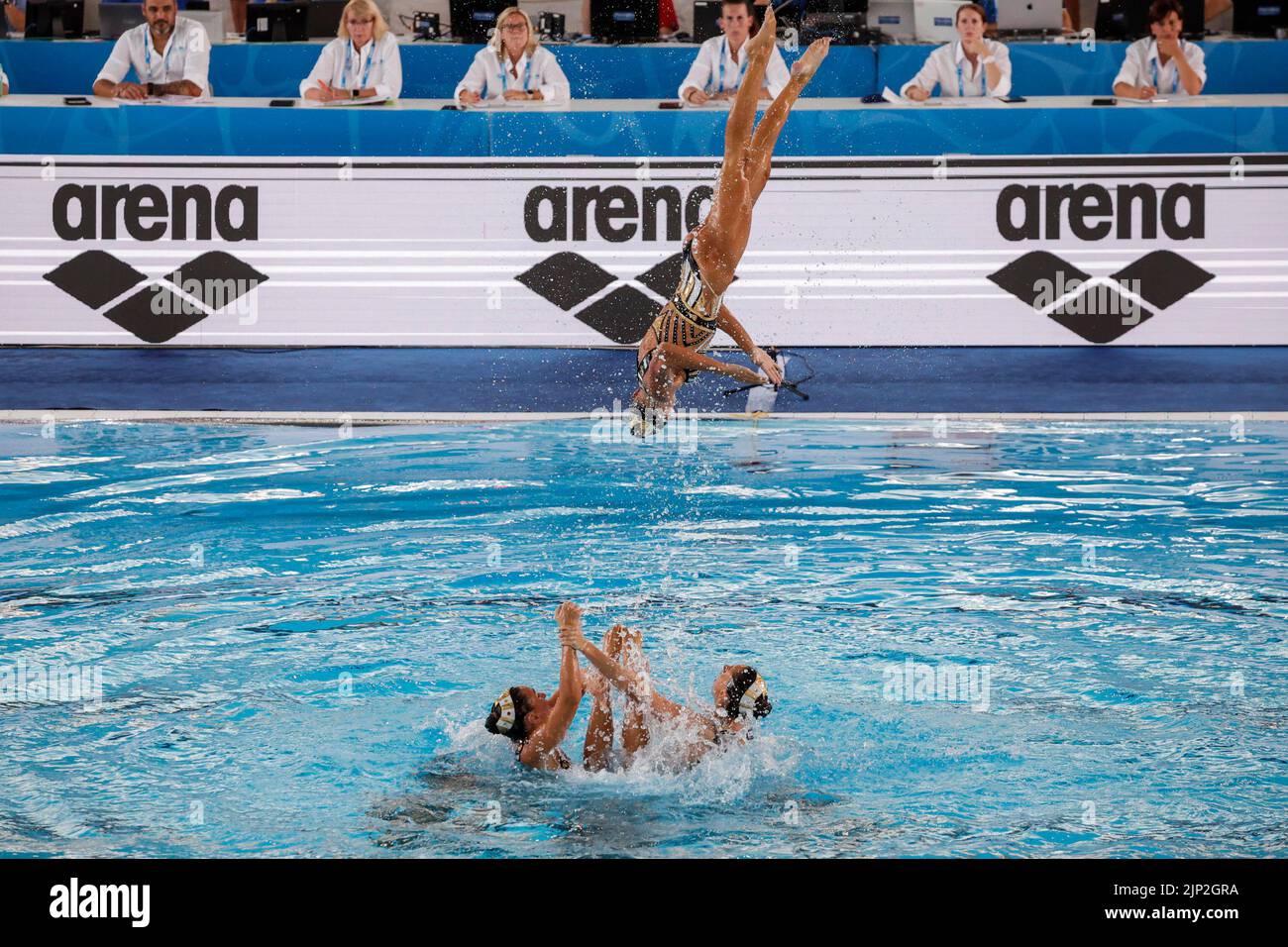 August 15, 2022, Roma, Italia: Team of Italy performs during Women's ...
