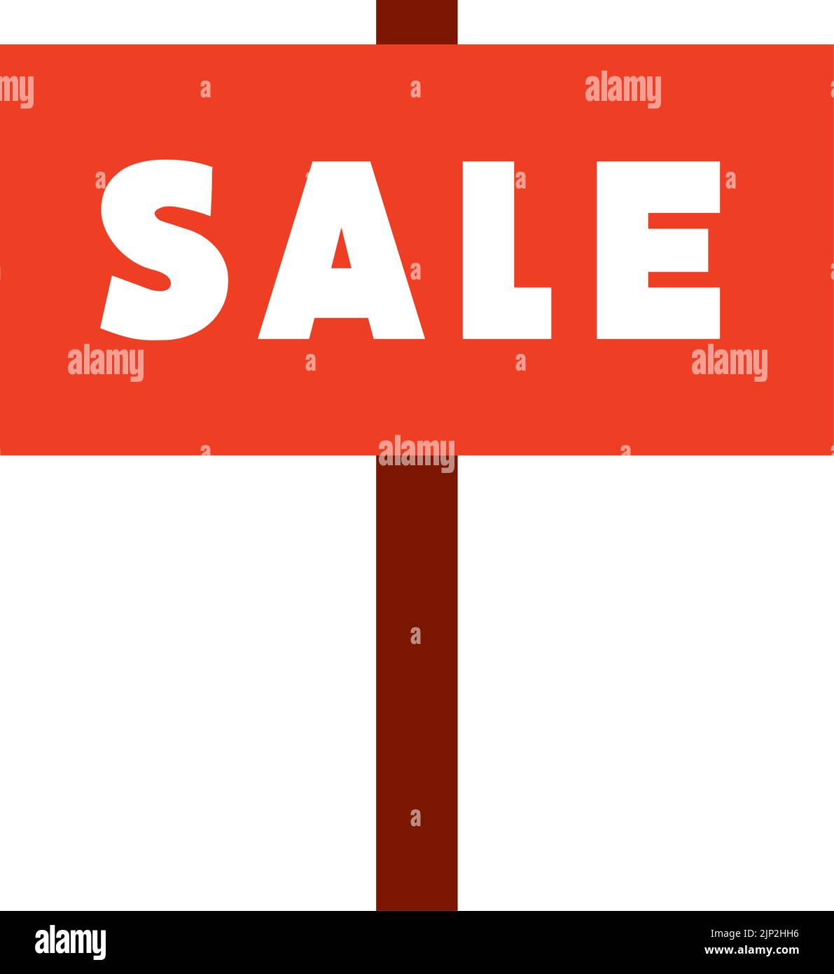 real estate sale signboard Stock Vector Image & Art - Alamy