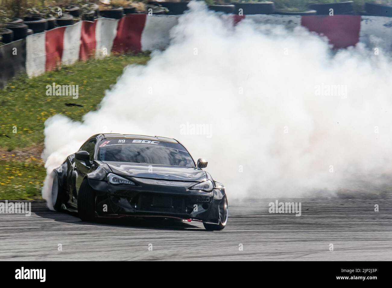 Sean Owen Curry Toyota GT 86 During Round 3 of the 2022 British Drift ...