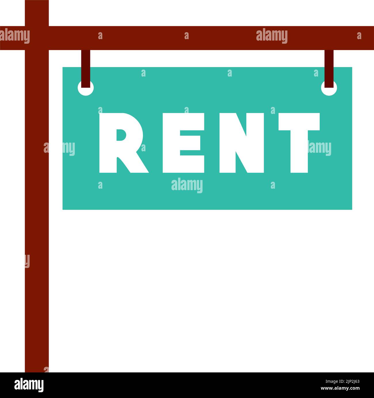 rent sign real estate Stock Vector Image & Art - Alamy