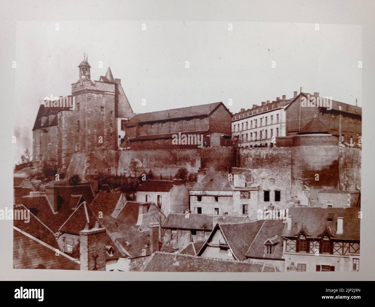 La Ville de Montluçon, L' Allier, France Stock Photo - Alamy