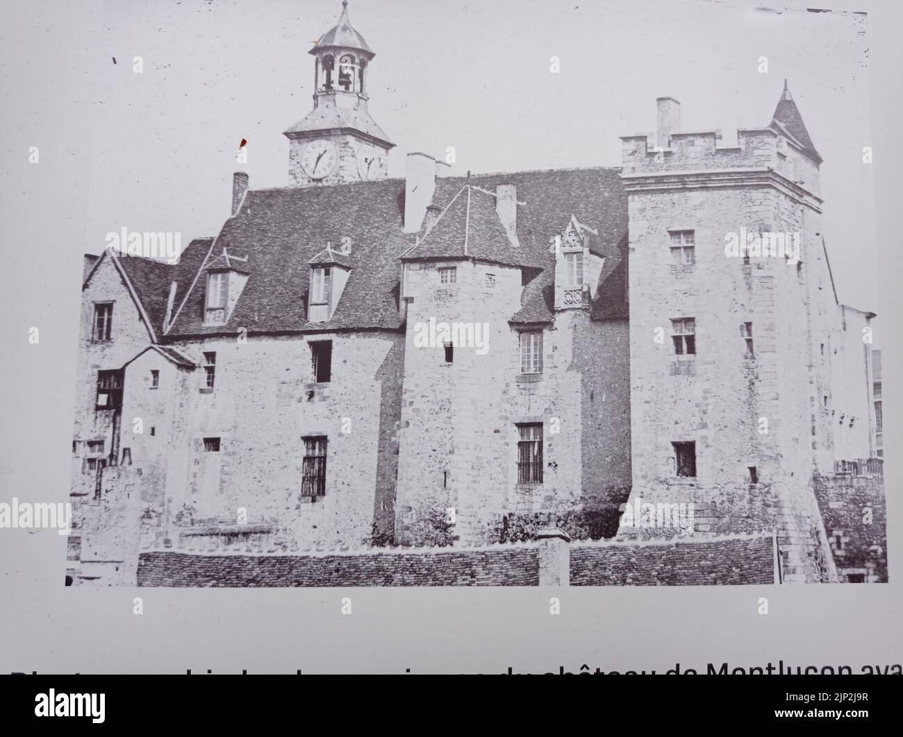 La Ville de Montluçon, L' Allier, France Stock Photo - Alamy