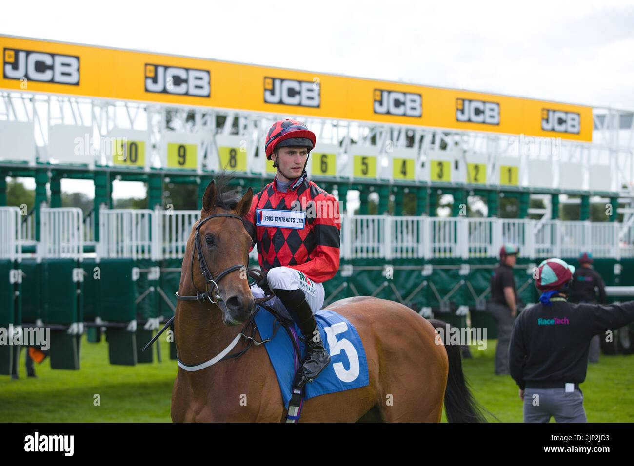 Jockey Jack Garritty on Frank Ross Is Out at York Races Stock Photo - Alamy