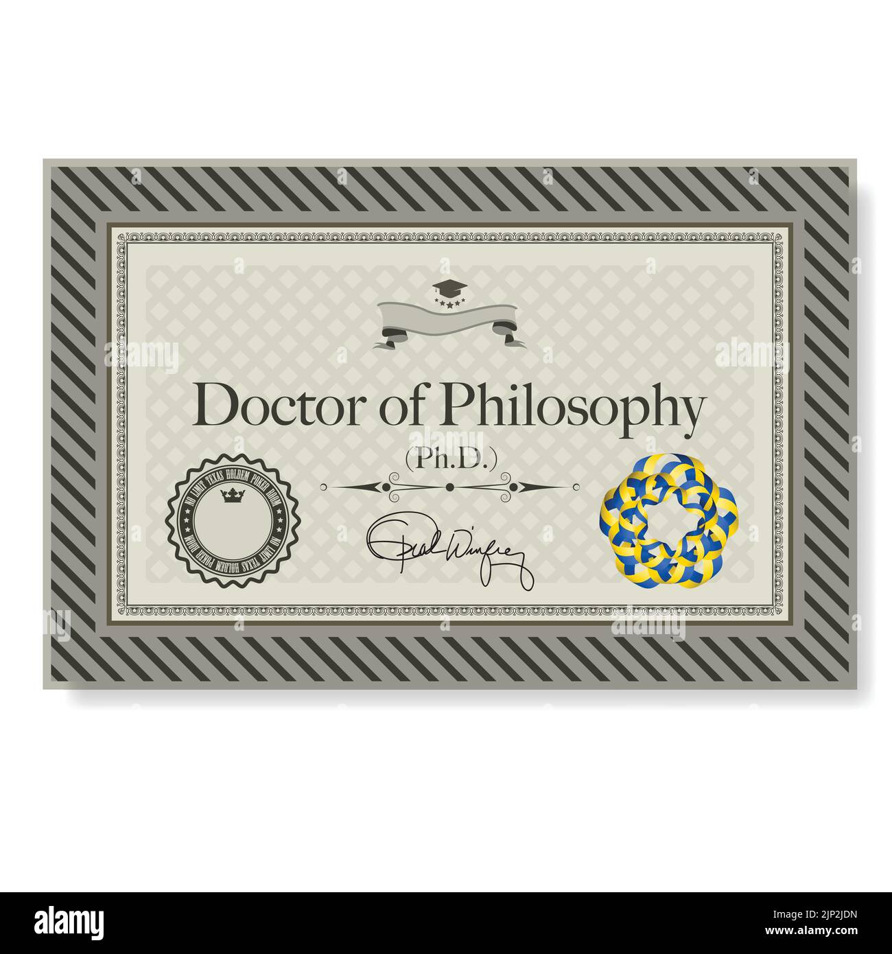 Creative diploma Stock Vector Images - Alamy