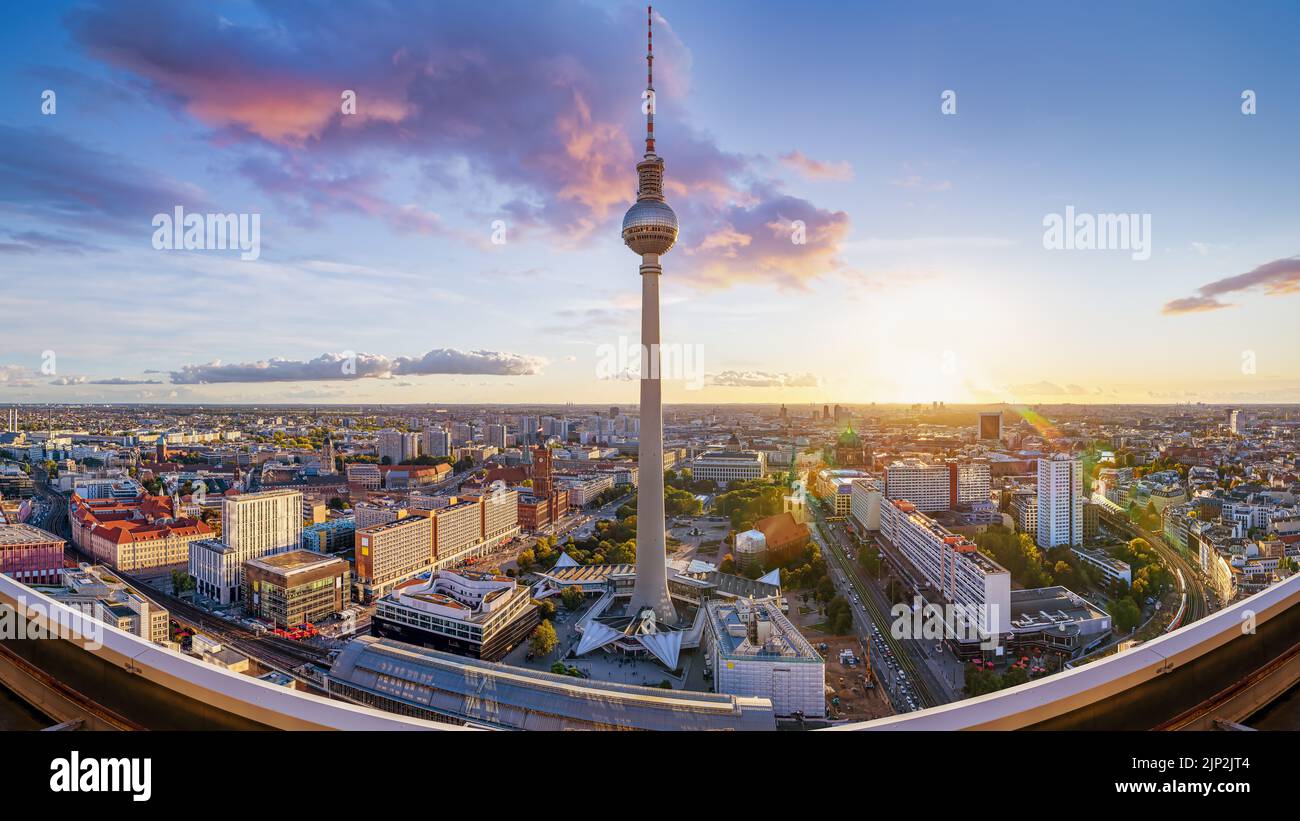 berlin, television tower, alexanderplatz, television towers, alexanderplatzs Stock Photo - Alamy