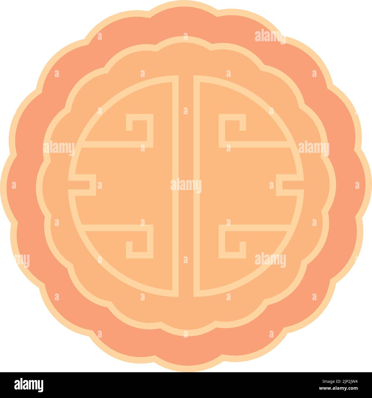 mooncake sweet icon Stock Vector Image & Art - Alamy