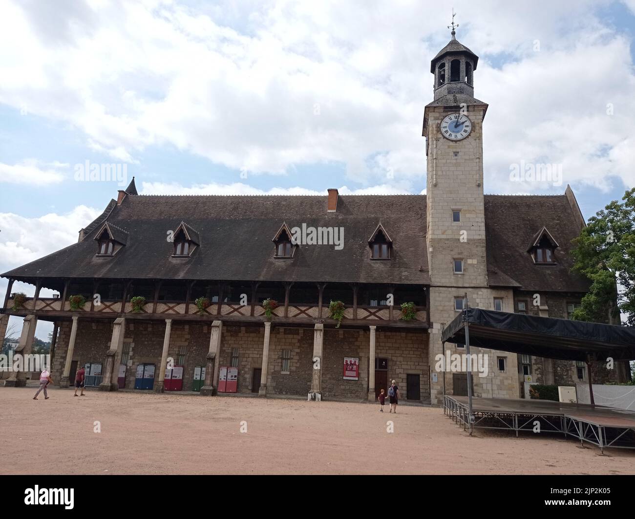 La Ville de Montluçon, L' Allier, France Stock Photo - Alamy