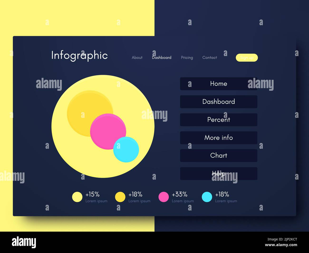 Modern infographic vector elements for business brochures. Use in ...