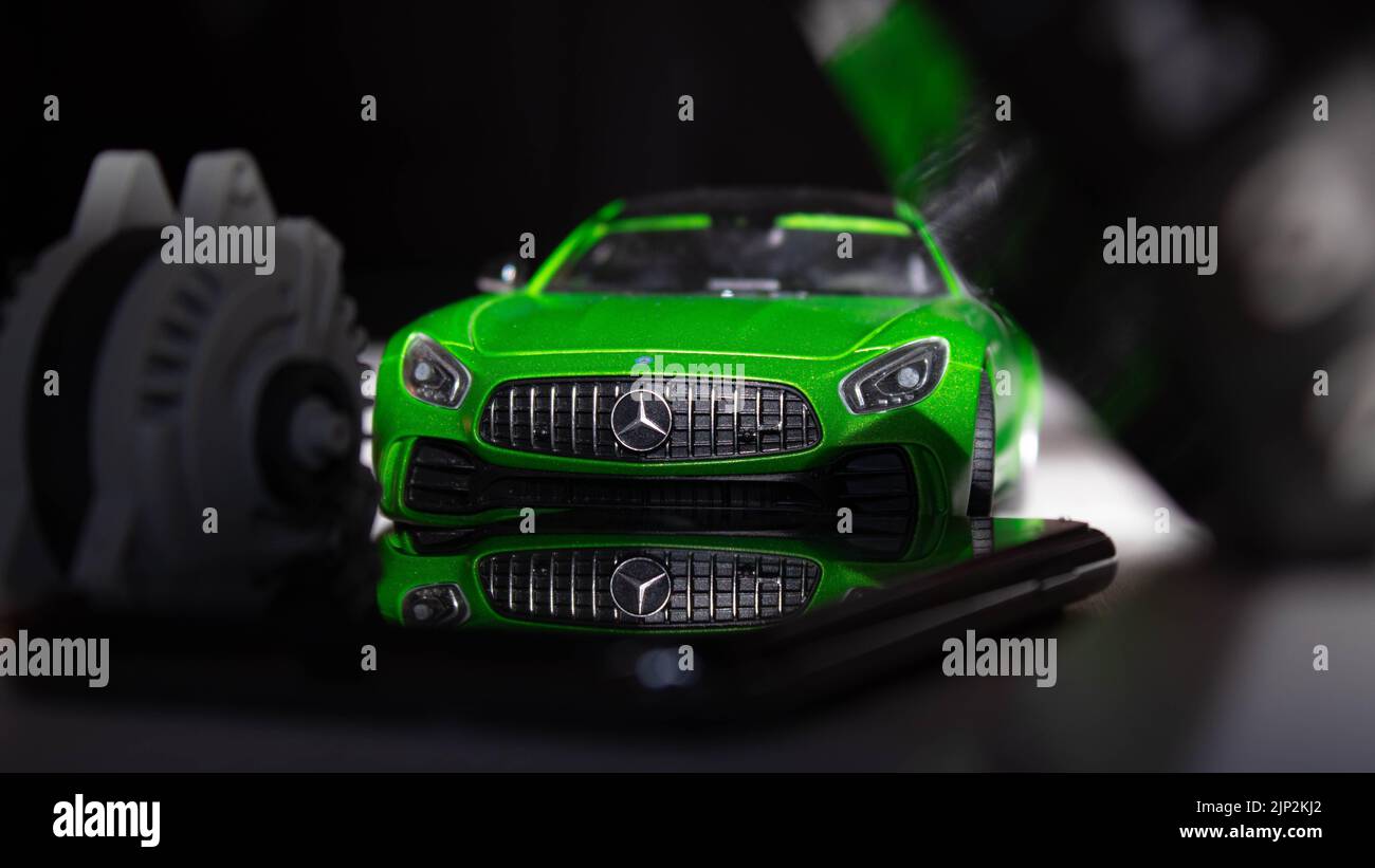 Mercedes model hi-res stock photography and images - Alamy