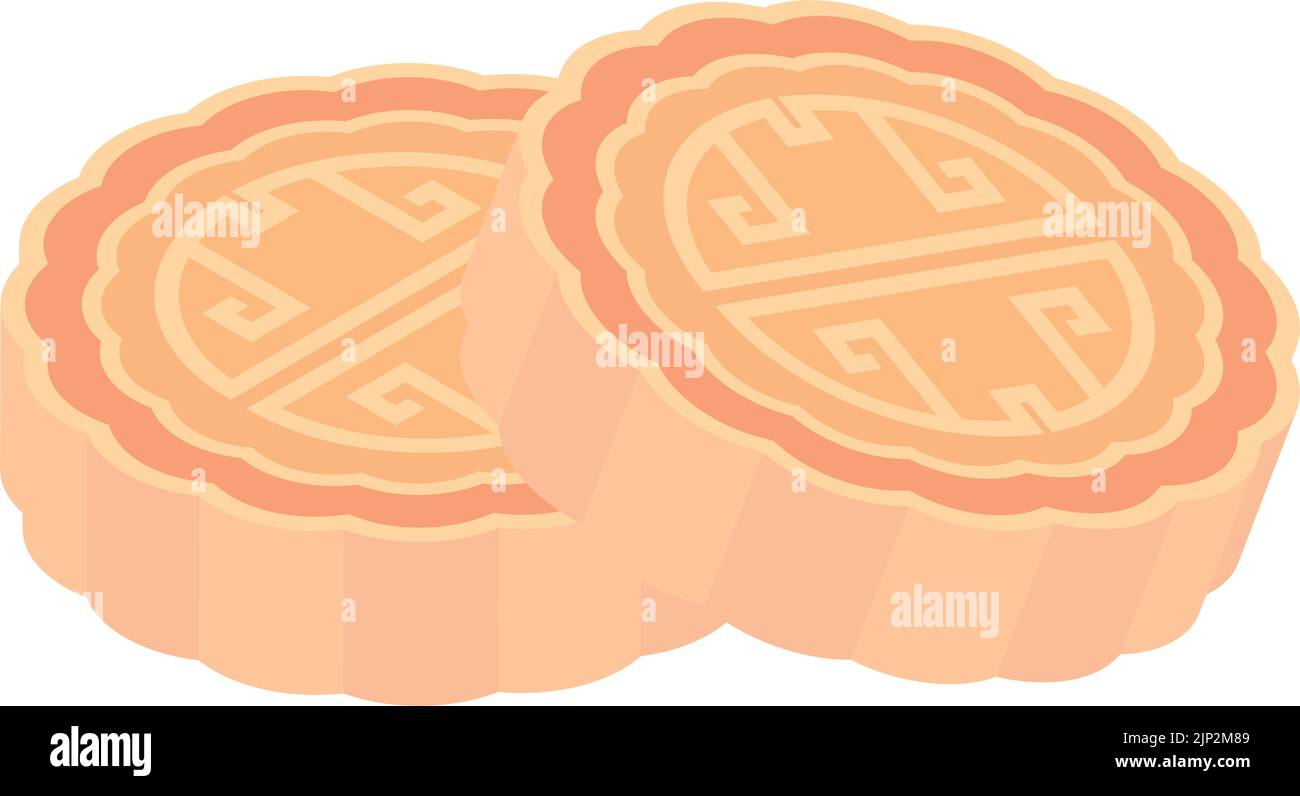 sweet mooncakes icon Stock Vector Image & Art - Alamy