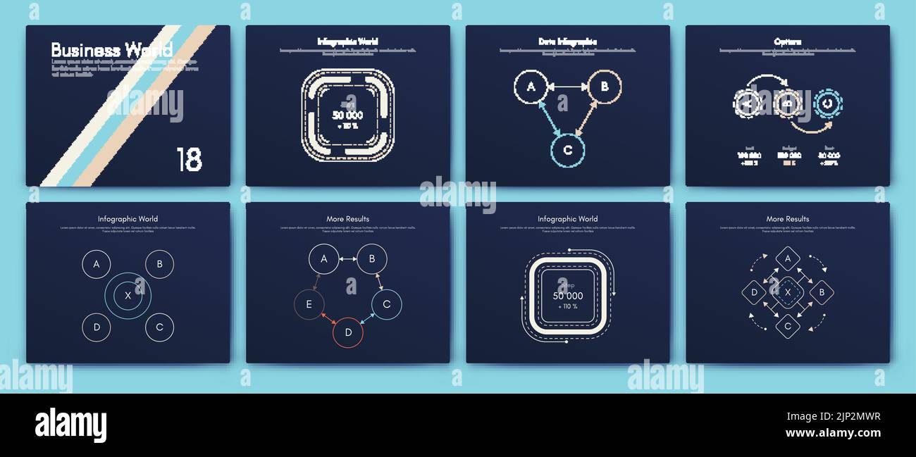 Vector graphics infographics with mobile phone. Template for creating ...