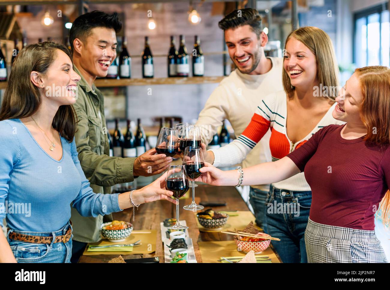 Happy Wine Restaurant Friends Toast Cheers Happies Wines Restaurants Friend Toasts