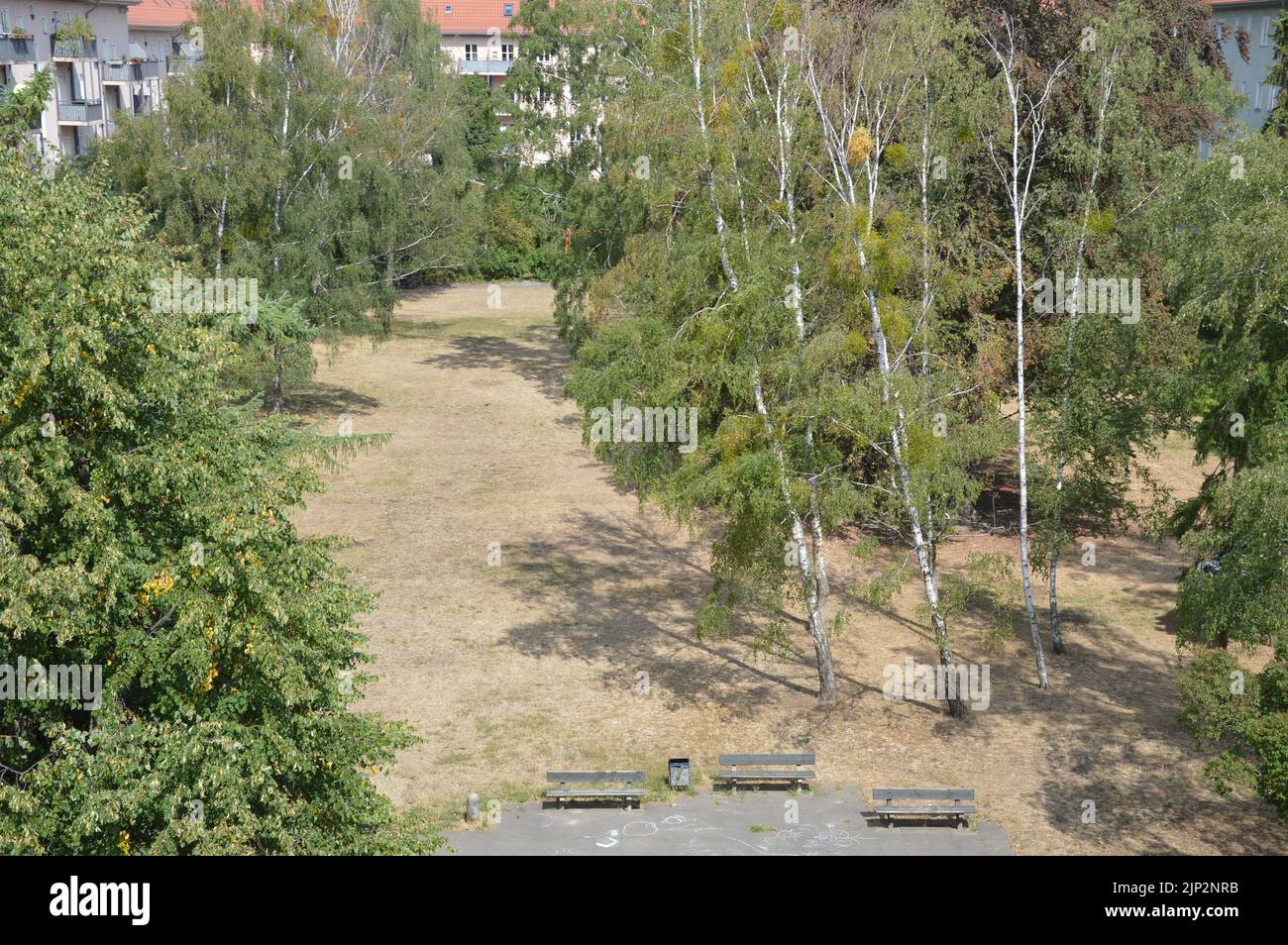 Berlin, Germany - August 15, 2022 - Heat wave and drought in Berlin ...