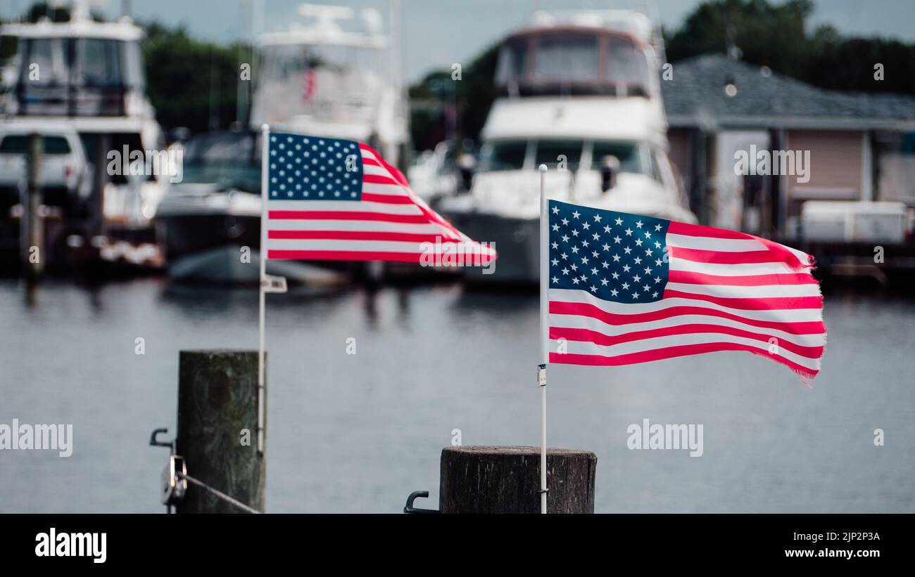 Sailing flags blue white hi-res stock photography and images - Alamy