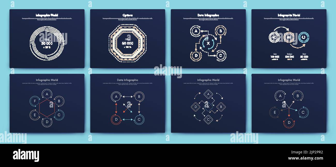 Vector graphics infographics with mobile phone. Template for creating ...