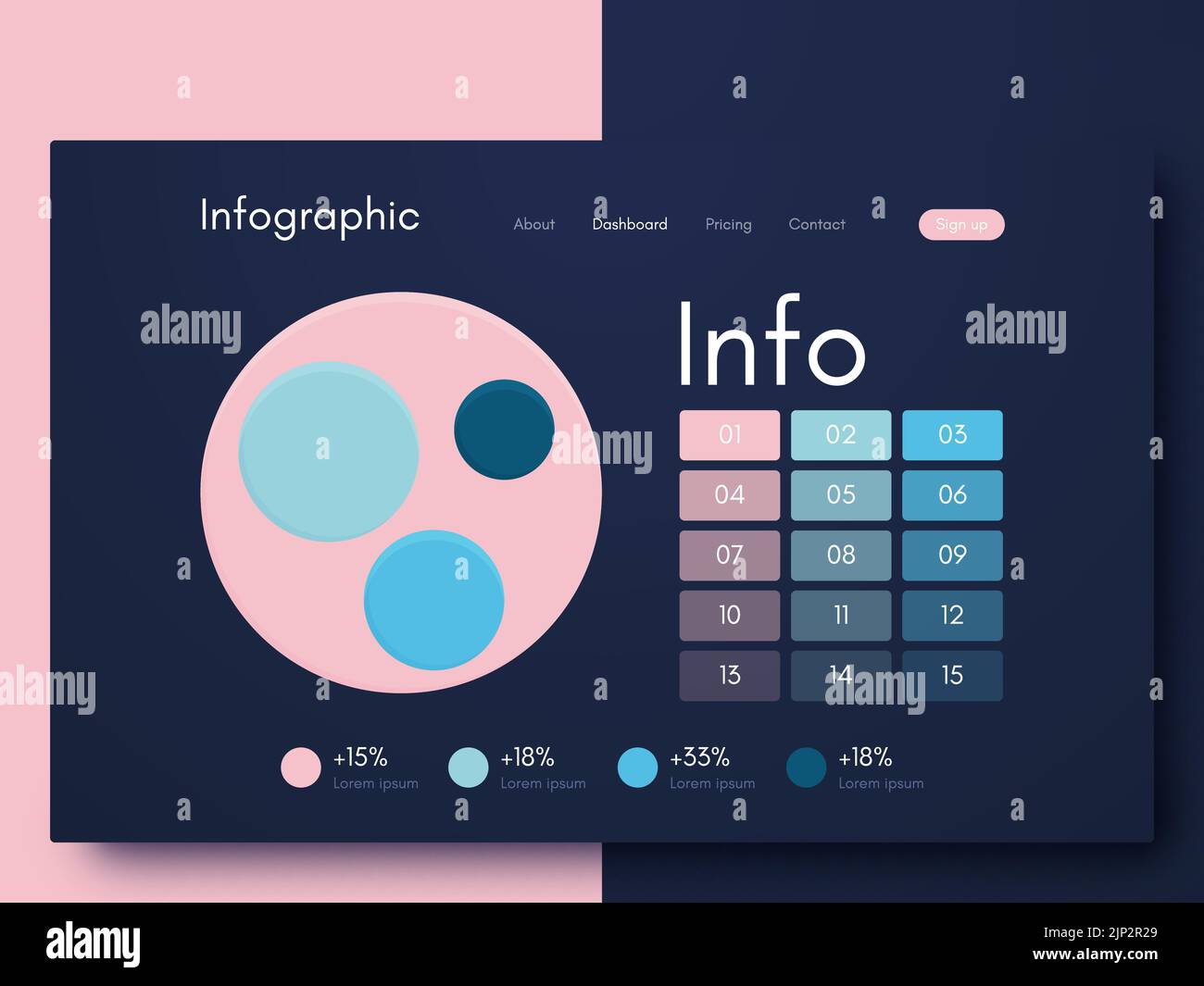 Modern infographic vector elements for business brochures. Use in ...
