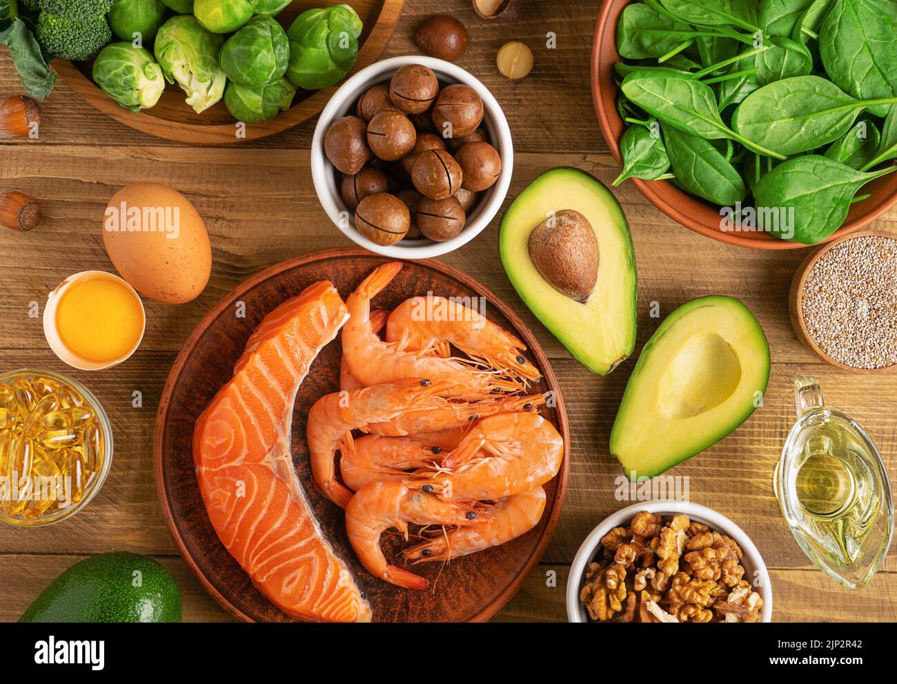 Omega rich foods hi-res stock photography and images - Alamy