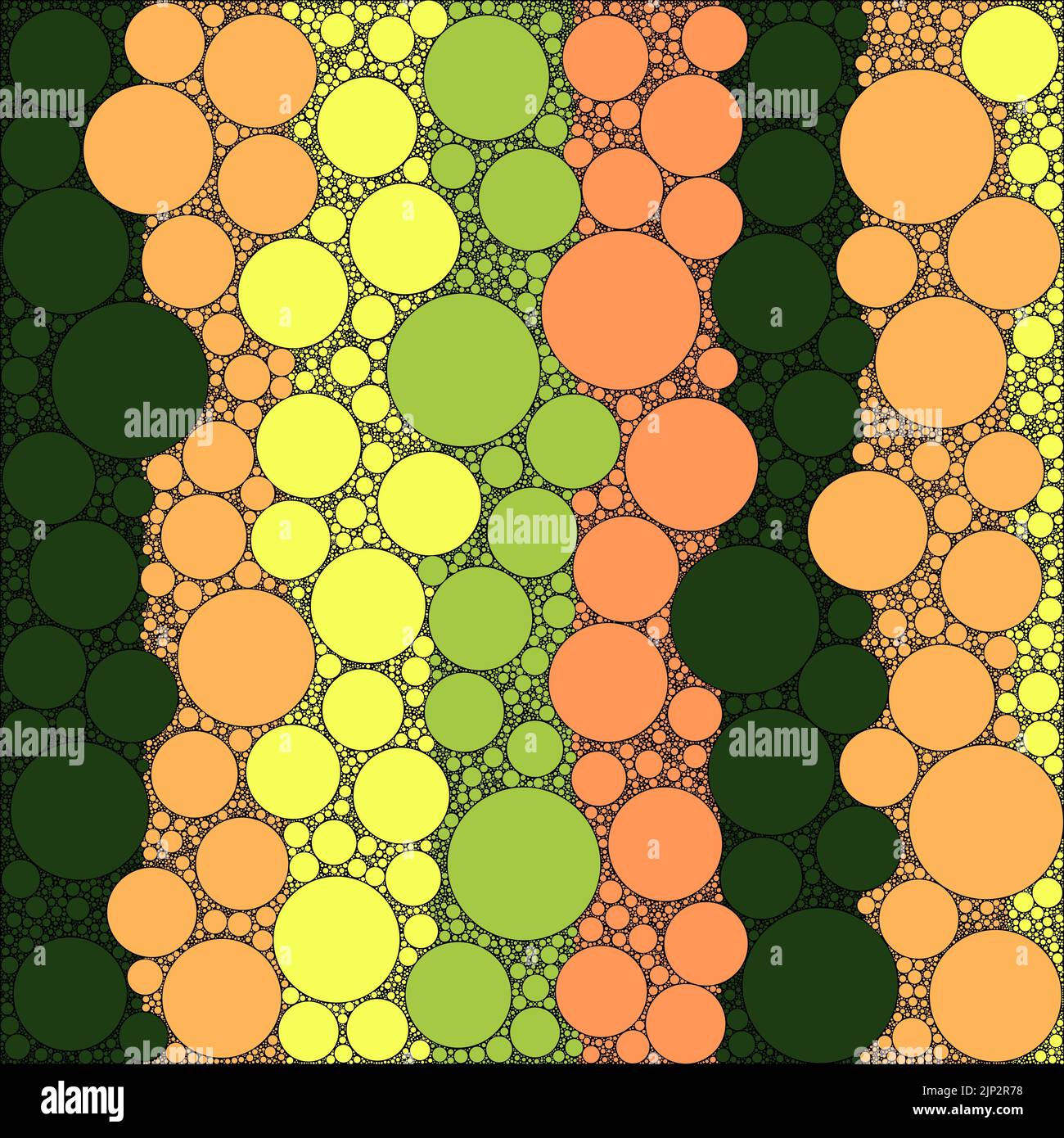 Abstract decorative color Circles of different sizes and colors are ...
