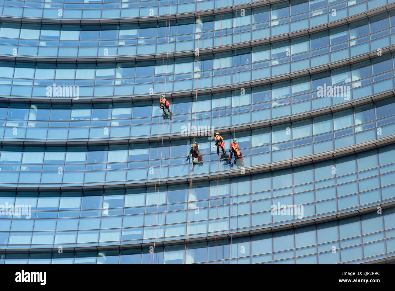 office building, window cleaner, office buildings, service building ...