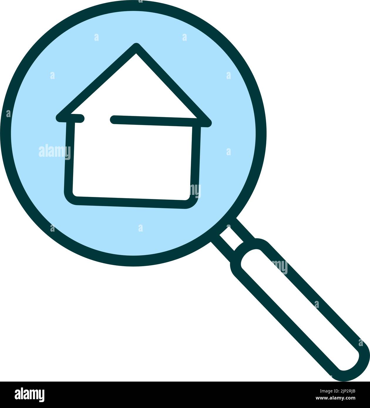 real estate search Stock Vector Image & Art - Alamy