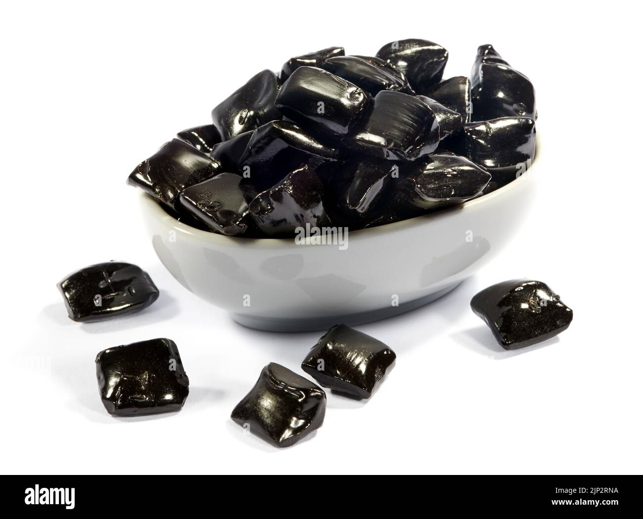 Liquorice pieces Cut Out Stock Images & Pictures - Alamy
