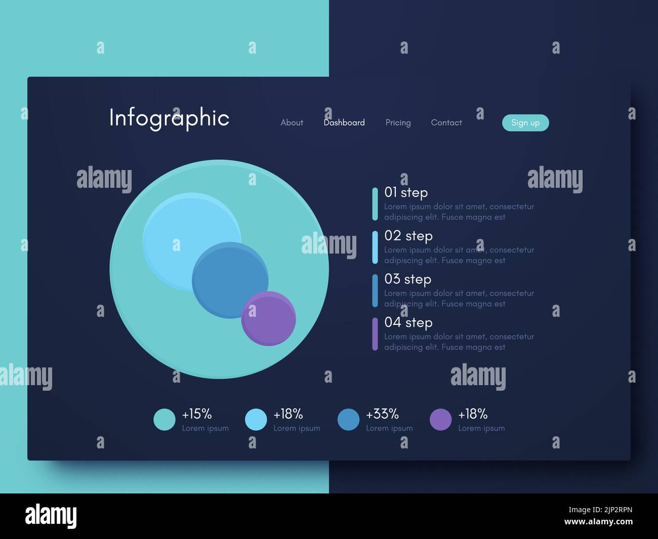Modern infographic vector elements for business brochures. Use in ...