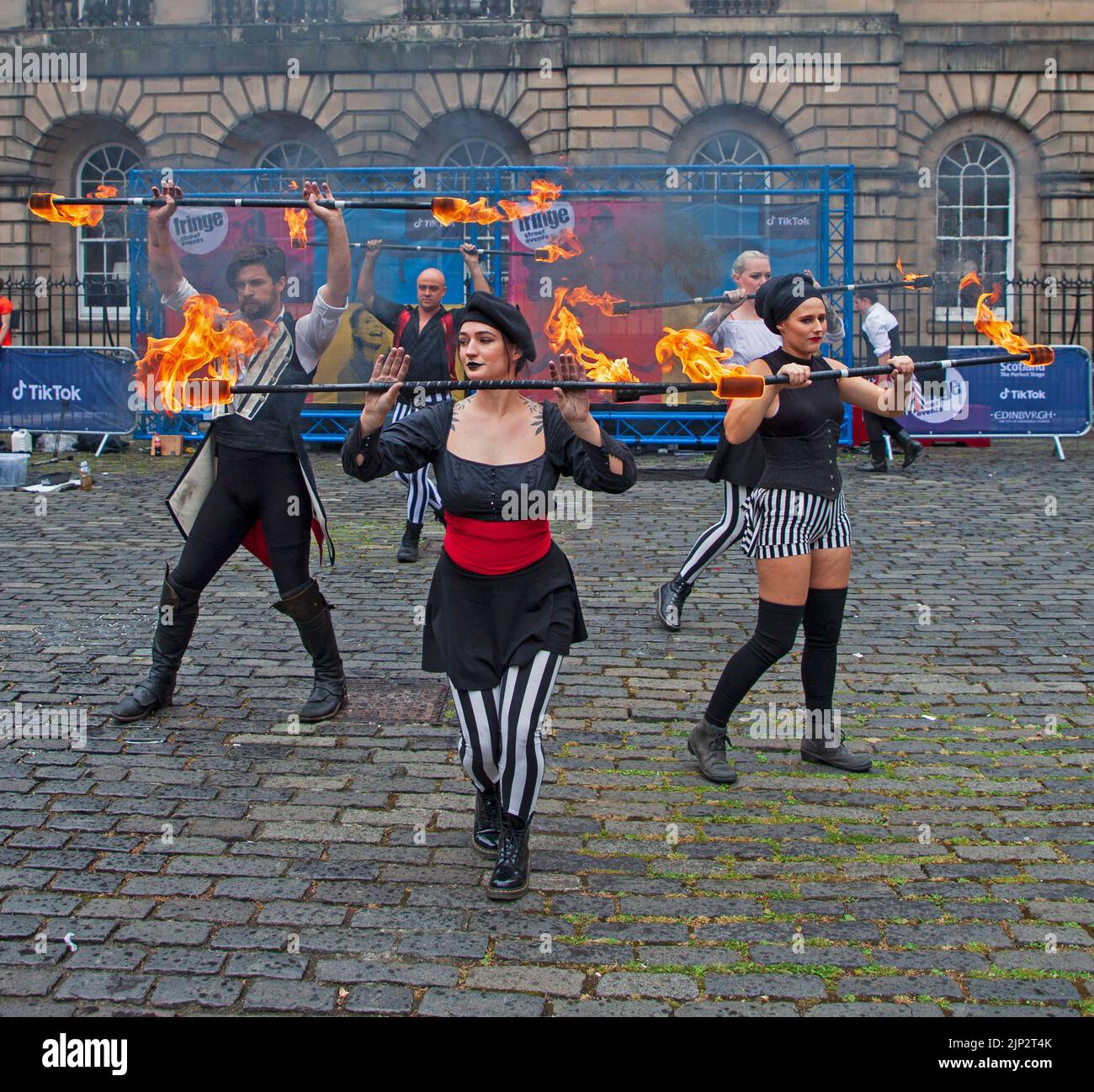 Parliament Square, Edinburgh, Scotland, UK 15th August 2022 Edinburgh ...