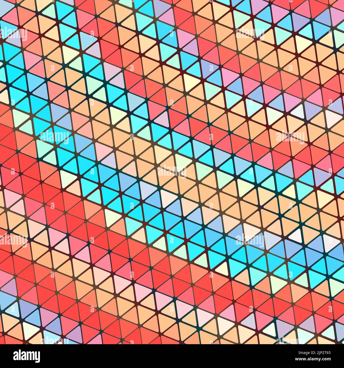 Abstract retro Artistic Low Polygon triangle strip with Geometric grid ...