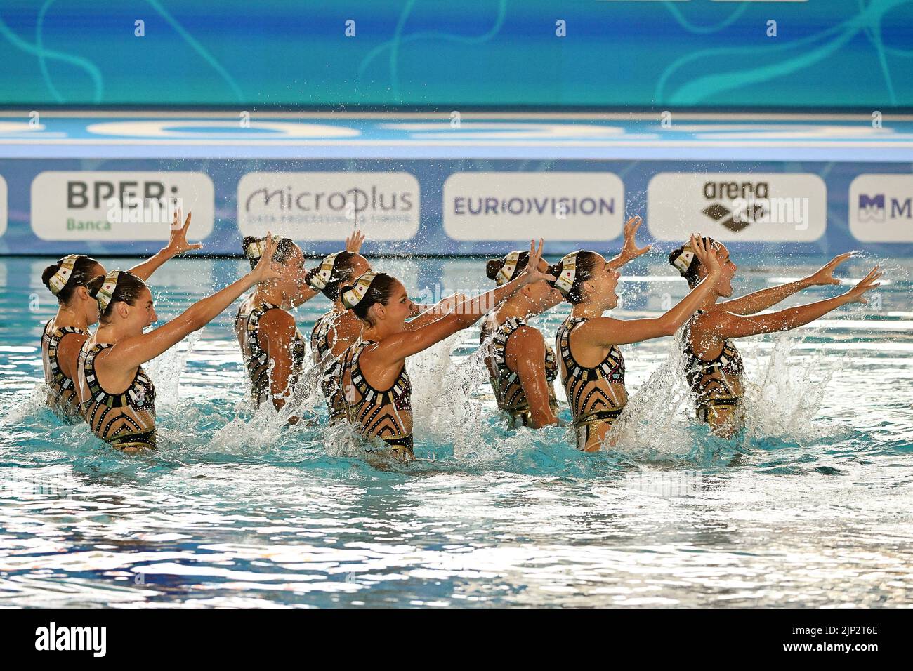 Rome, Italy. 15th Aug, 2022. Rome, August 15, 2022 European Swimming ...