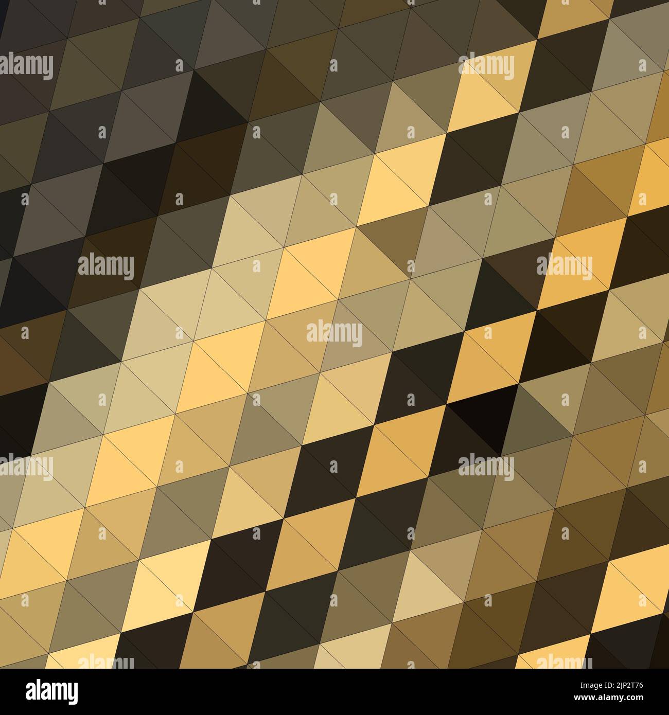 Abstract retro Artistic Low Polygon triangle strip with Geometric grid Mesh pattern in a ...