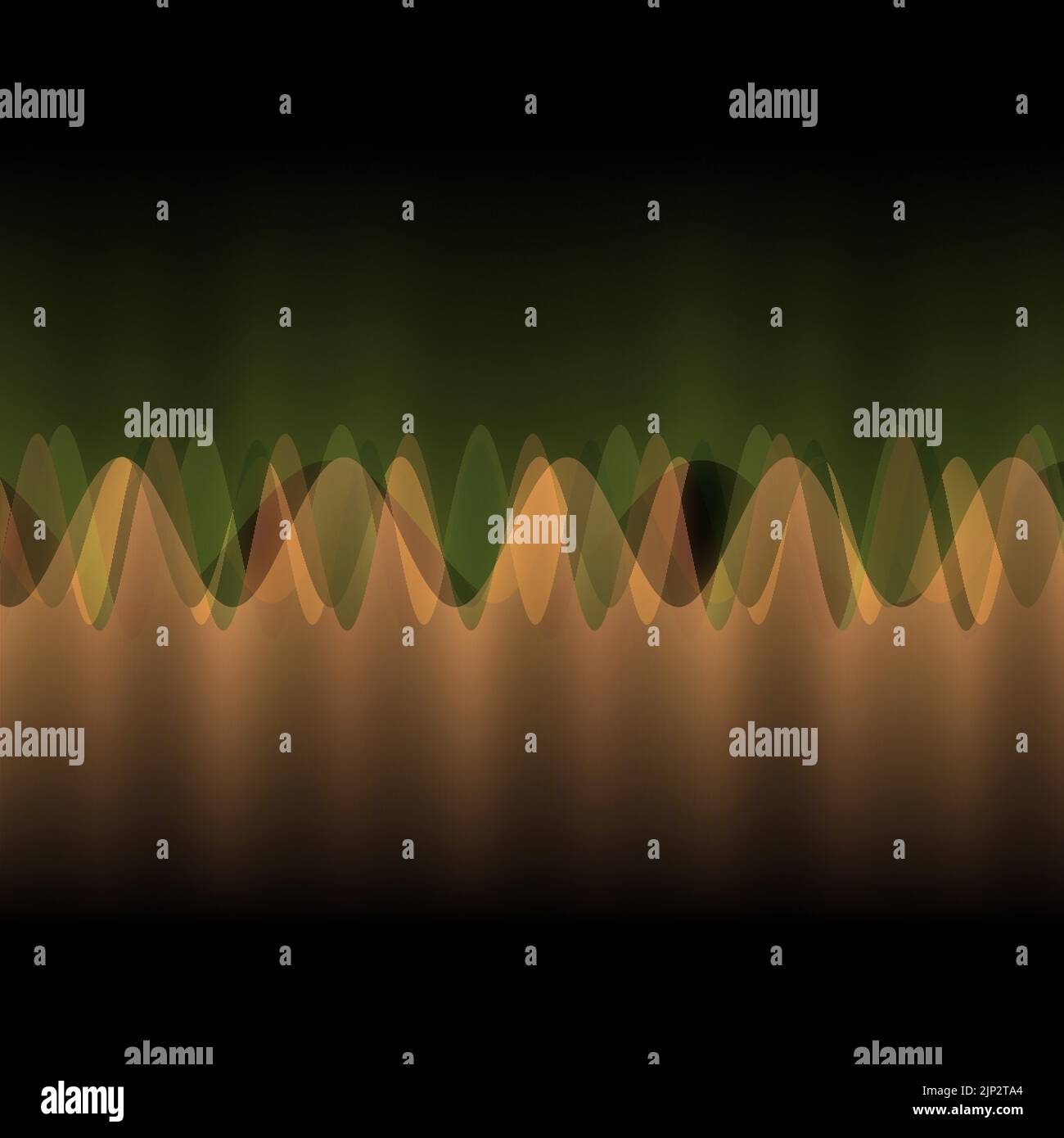 Illustration of multiple waves oscillating or overlapping by many small ...